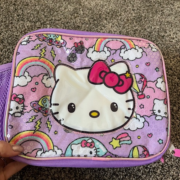 Hello Kitty | Other | Hello Kitty Pink And Purple Kids Bag | Poshmark